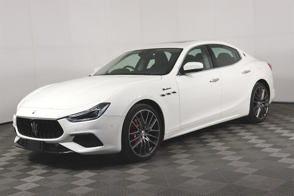 2021 Maserati Ghibli Modena S Automatic 8 Speed Sedan Auction (0001 ...