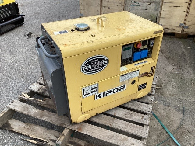 Kipor KDE6700TA Generator Auction (0025-9045976) | Grays Australia