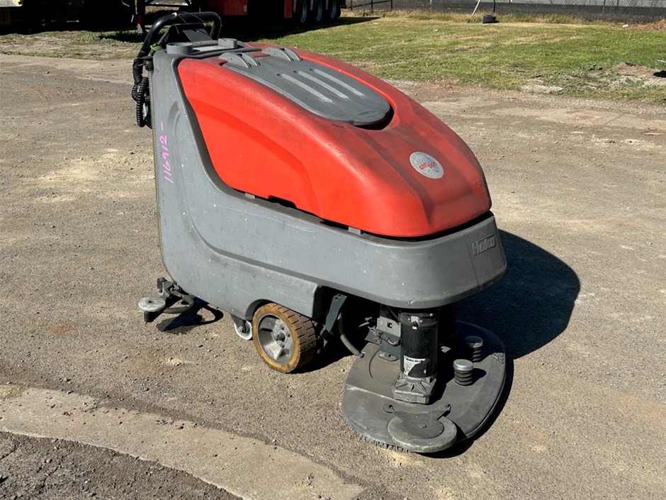 2016 Hako Electric Walk Behind Floor Scrubber Auction (0007-3026490 ...
