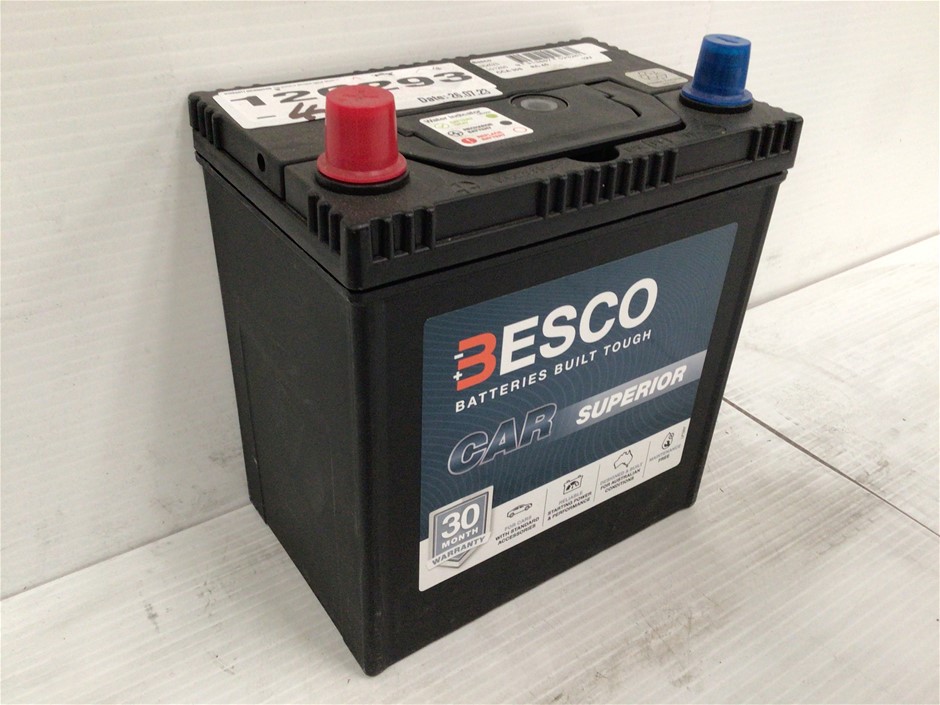 Unused Besco Car Superior NS40ZS Battery Auction (0230-7046347) | Grays ...