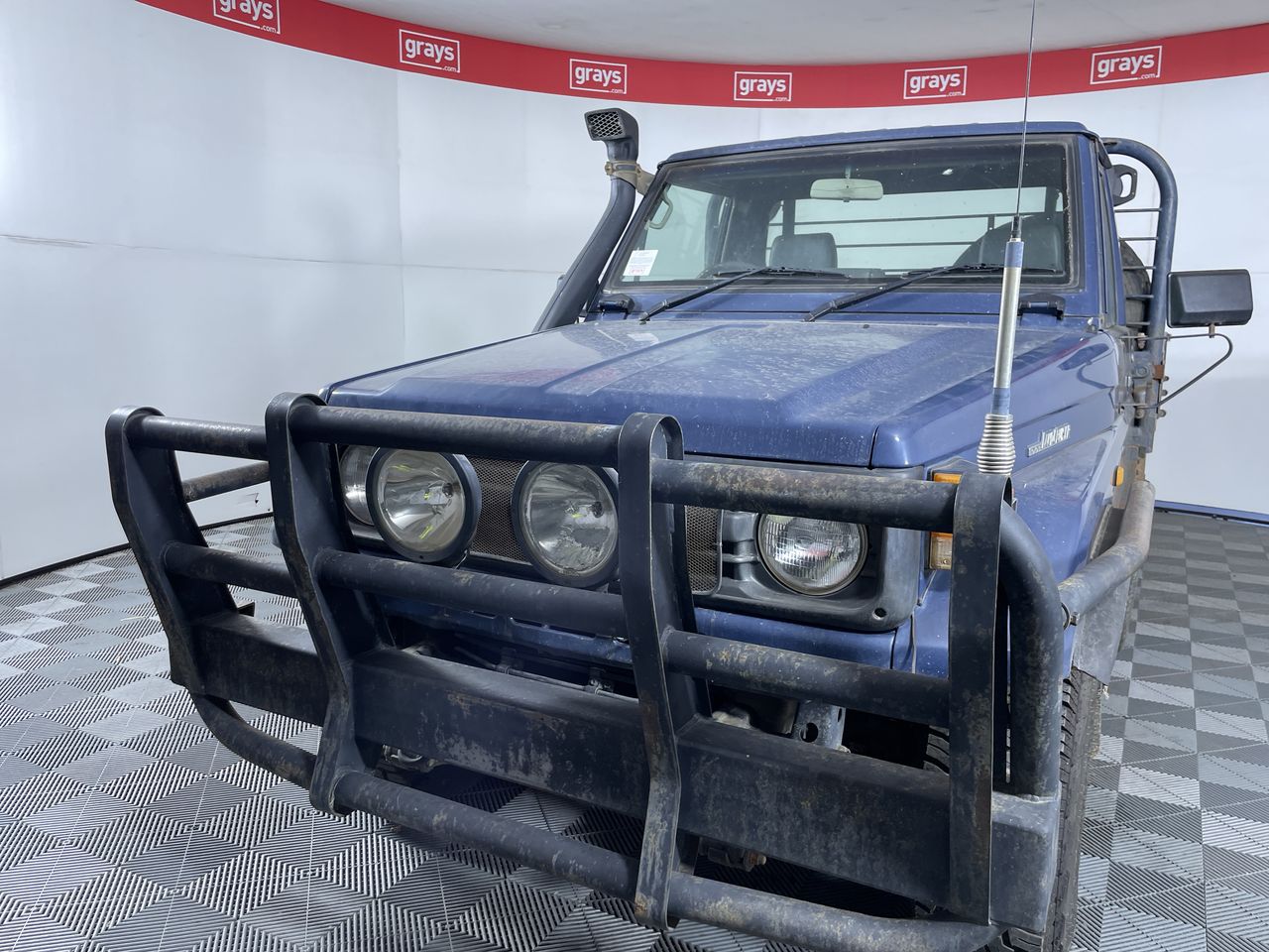 1997 Toyota Landcruiser (4x4) HZJ75 Manual Cab Chassis Auction (0001 ...