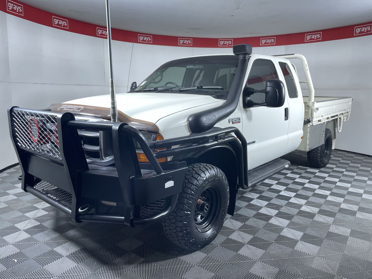 Ford F250 XLT 4X4 SUPER CAB Turbo Diesel Automatic Ute Auction (0001 ...