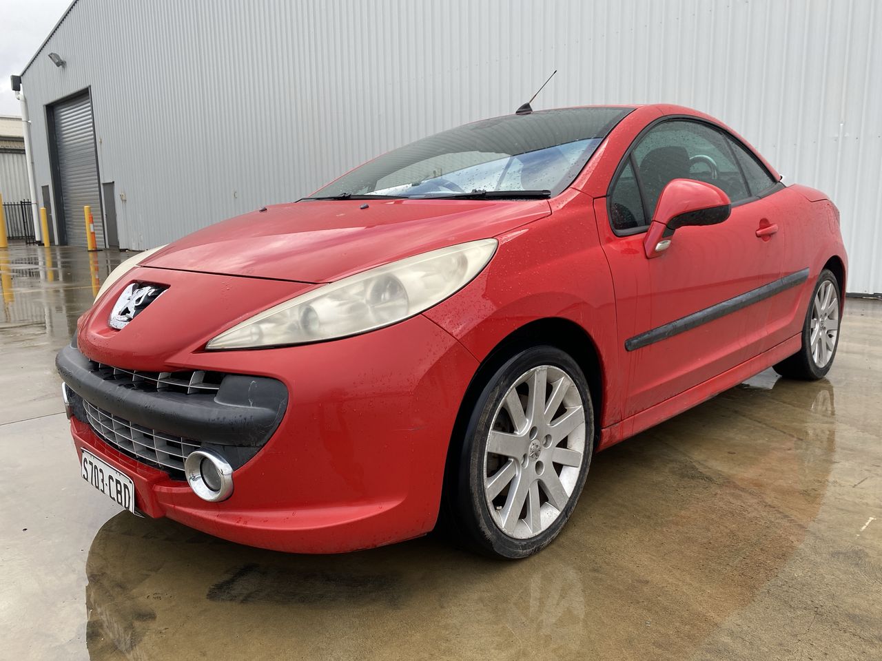 2007 Peugeot 207 CC 1.6 TURBO Manual Convertible Auction (0001-60043592 ...