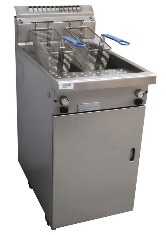 WALDORF GAS SPLIT PAN 2 BASKET DEEP FRYER Auction (0016-5053659 ...