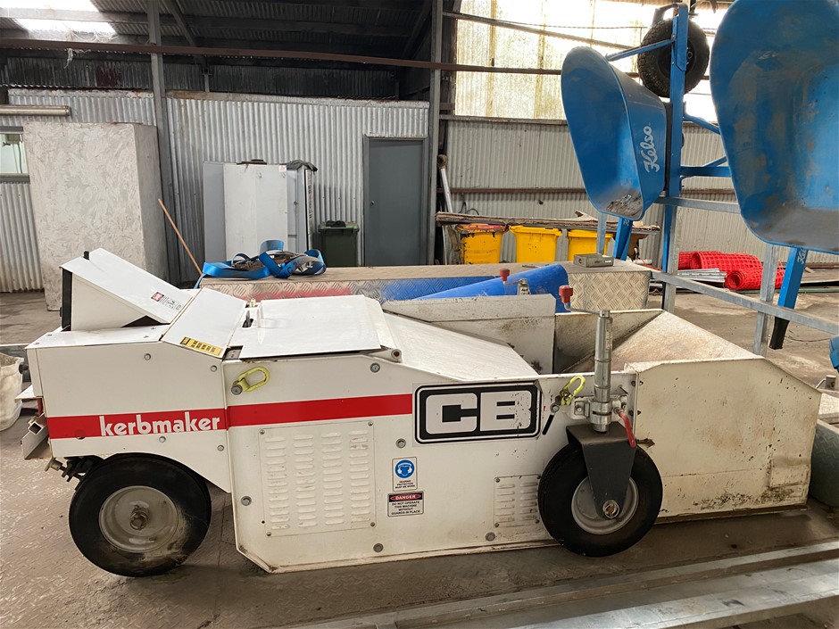 Kerbmaker Arrow 770 Concrete Kerb & Gutter Machine Auction (0001 ...