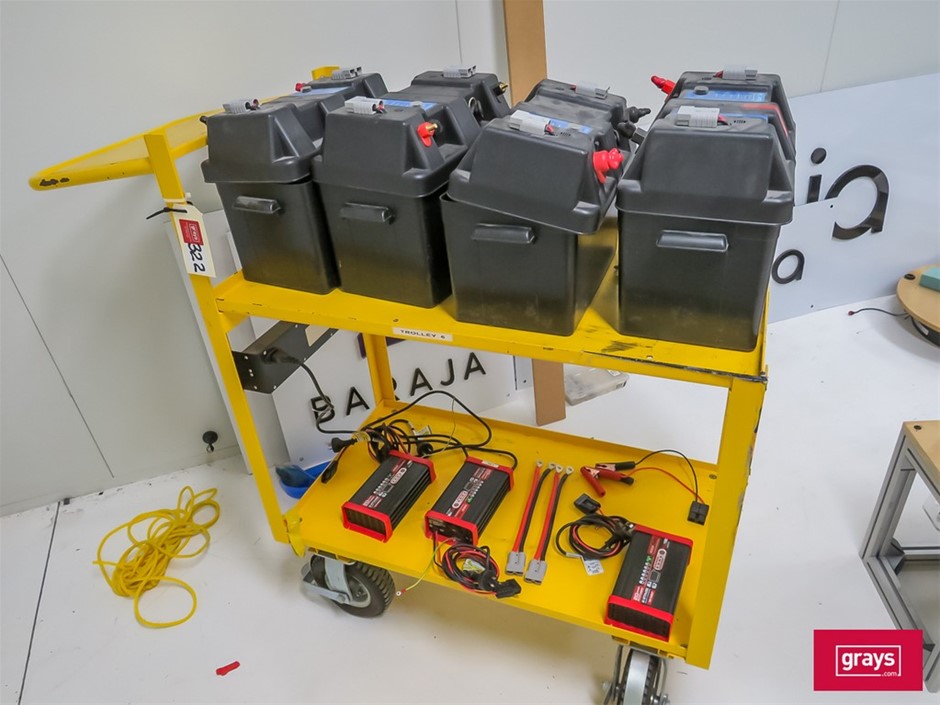 Battery Charging Trolley & Components Auction (0322-5053818) | Grays ...