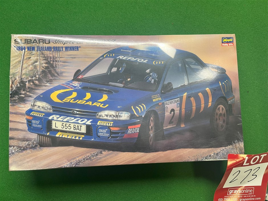 Subaru Impreza WRX 1994 New Zealand Rally Winner Model Car Auction ...