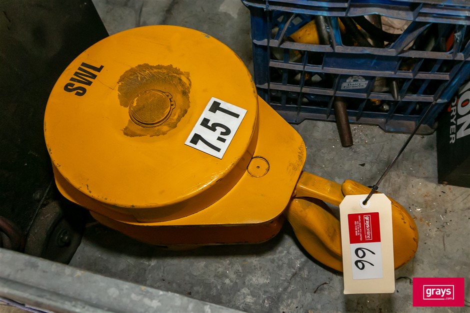 Crane Sheave Block Auction 0066 5053639 Grays Australia