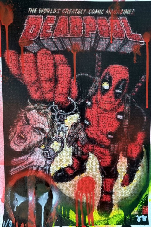 JSB (AUSTRALIAN ARTIST), Original Mixed Media Artwork, Comic Book ...