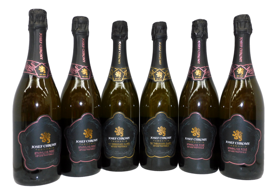 Pack of Assorted Josef Chromy Sparkling Wine (6x 750mL) Auction (0059 ...