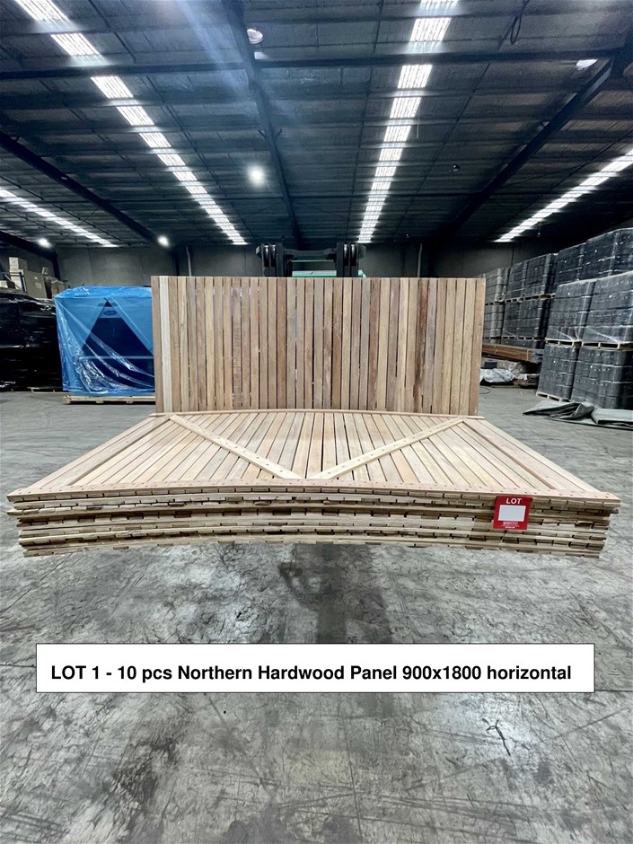 Premade Panels, Fence Rails & Merbau Flooring