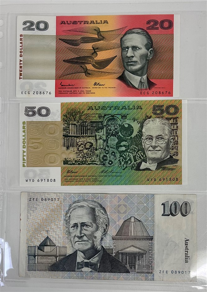 3 Australian Bank Notes Auction (0022-2554951) | Grays Australia
