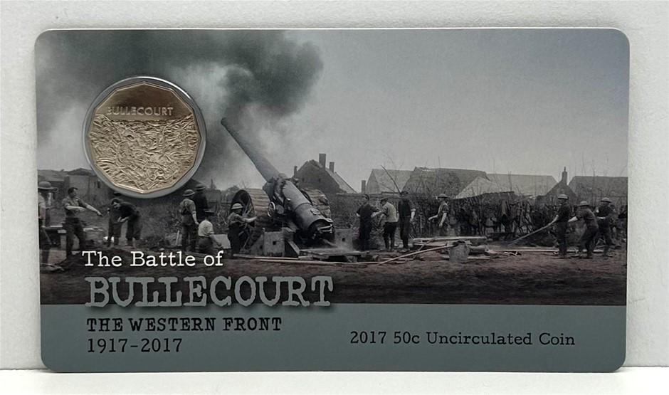 2017 Royal Australian Mint "The Battle of Bullecourt The Western Front ...