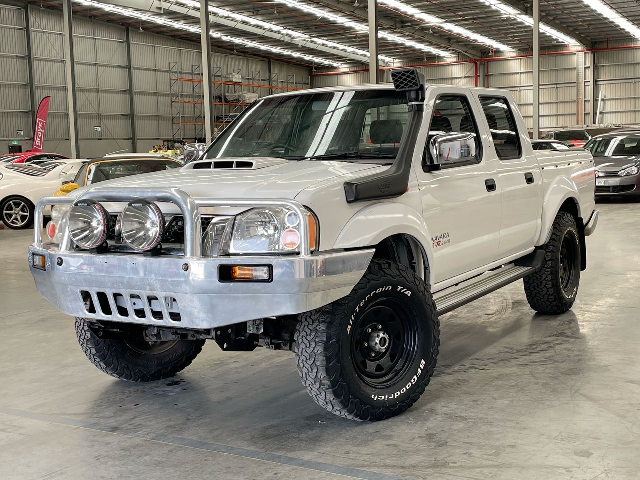 2009 Nissan Navara 4X4 ST-R D22 Turbo Diesel Manual Dual Cab Auction ...
