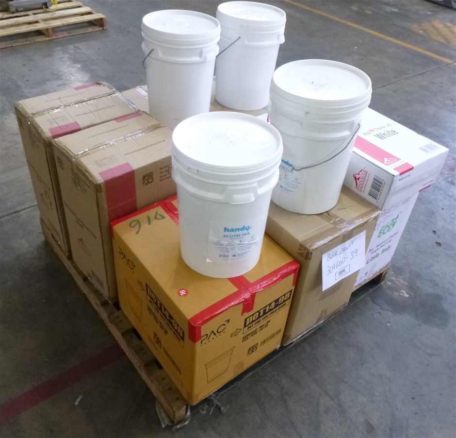 Bulk Pallet Of Assorted Café Take Away Disposable Food Packaging ...