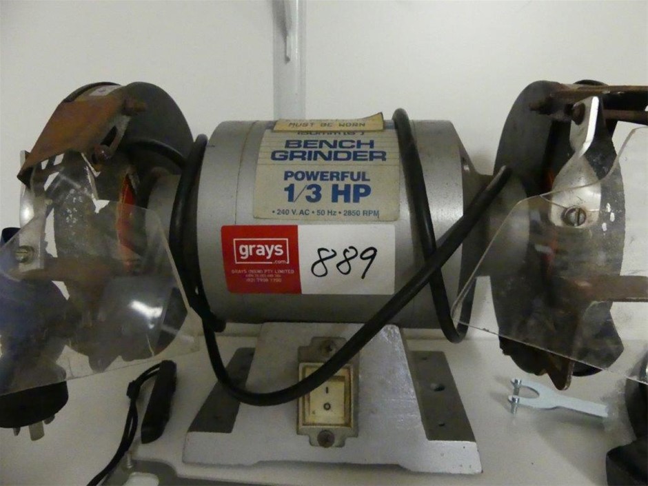 Bench grinder Auction (0889-5054034) | Grays Australia
