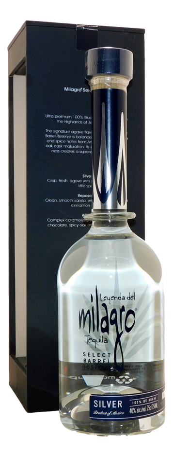 Select Barrel Reserve Leyenda Del Milagro Tequila Silver (1x 750mL ...