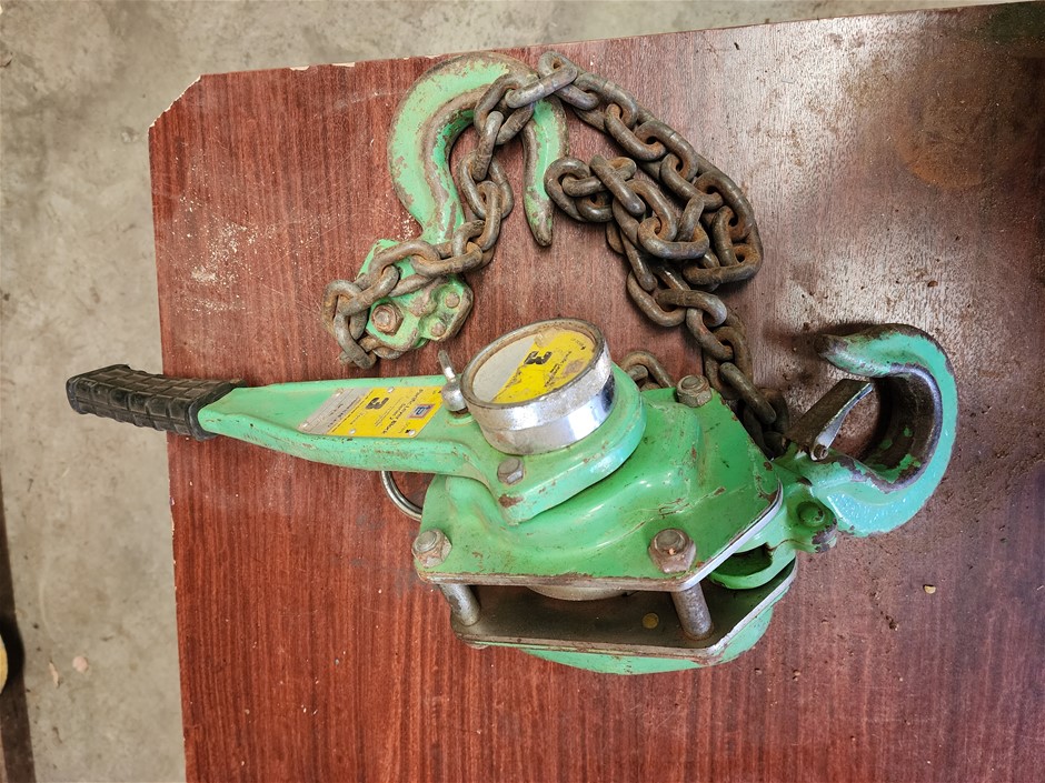 Chain Level Block 3 Ton Auction (0052-9044592) | Grays Australia