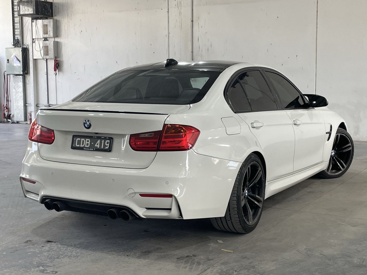 2014 Bmw M3 White