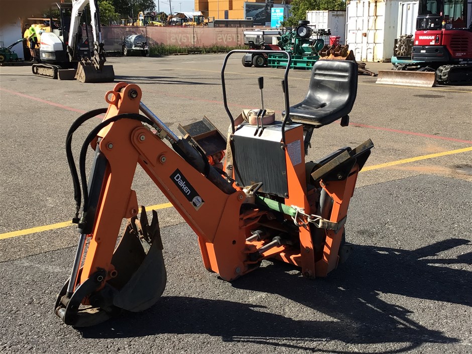 Daken BH175 Mini Excavator Attachment - Tractor Backhoe Auction (0002 ...