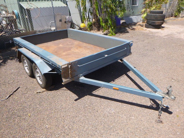 Custom Tandem Box Trailer Auction (0001-8017857) | Grays Australia