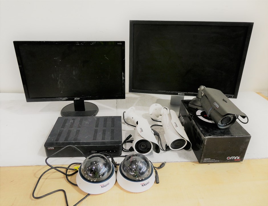 Bulk lot of used Monitors and CCTV Equipment Auction (0003-5054299 ...