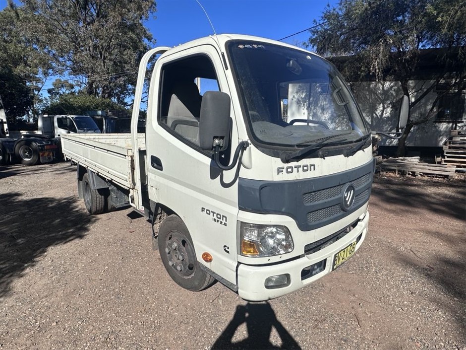 2013 Foton ISF 2.8 SWB Tray Back Truck Auction (0005-5054117) | Grays ...