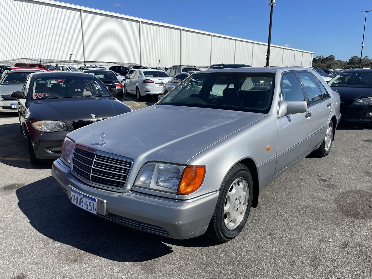 1992 MERCEDES BENZ 400 SEL Automatic Sedan Auction (0001-9044922 ...