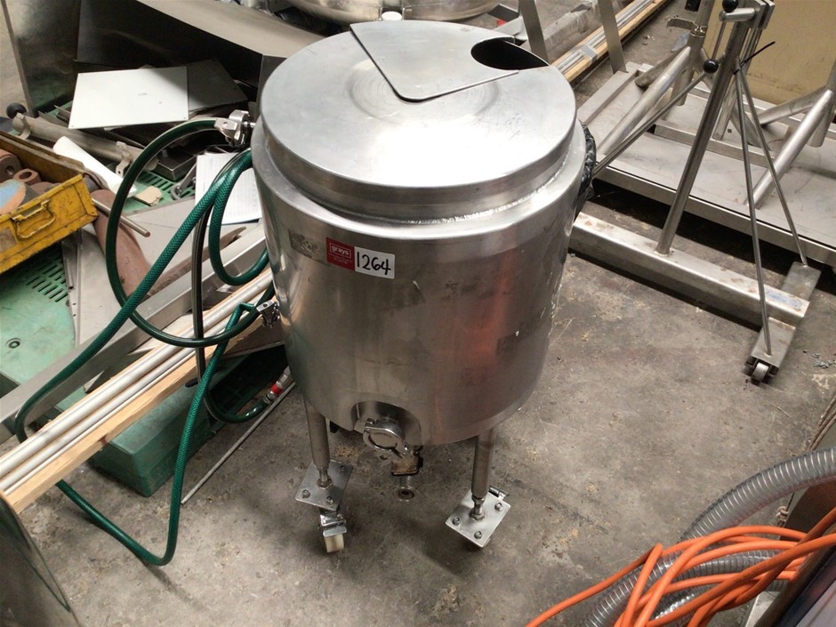 Stainless Steel Mobile Laboratory Tank Auction (1264-7047373) | Grays ...