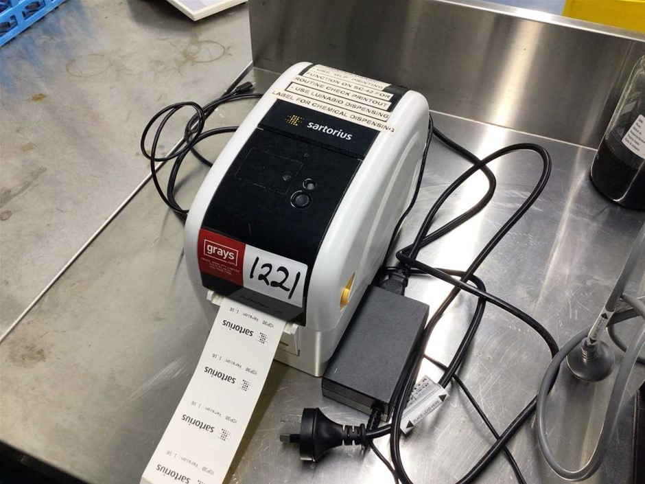 SARTORIOUS Laboratory Thermal Transfer Printer Auction (1221-7047373 ...