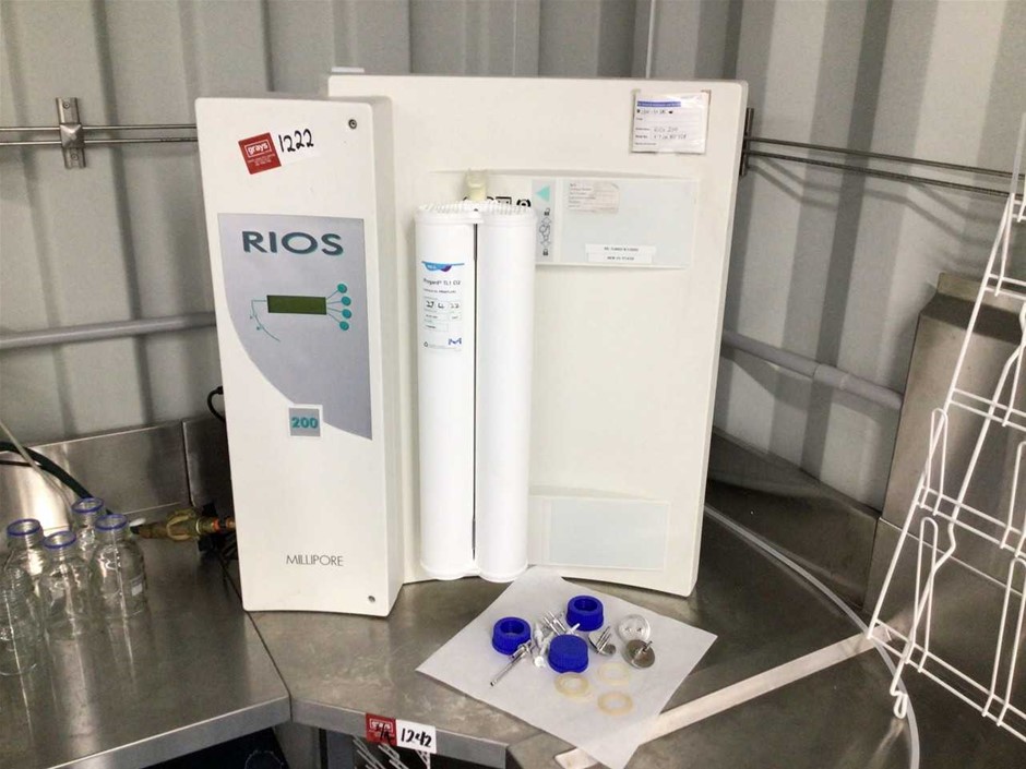 MILLIPORE Rios 200 Pre-Treatment Pack Auction (1222-7047373) | Grays ...