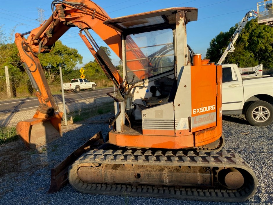 Hitachi EX50 URG Hydraulic Excavator Auction (0017-7047168) | Grays ...