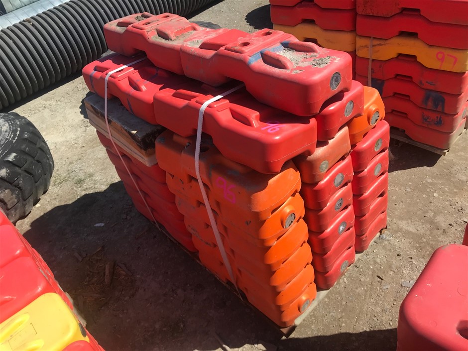 42 x Concrete Temp Fence Bases Auction (0096-3027571) | Grays Australia