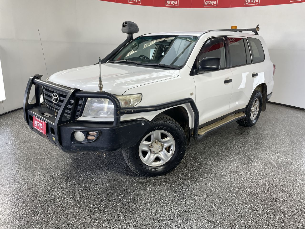 2012 Toyota Landcruiser GX VDJ200R Turbo Diesel Automatic Wagon Auction ...