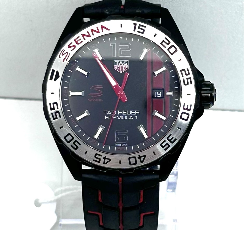 Tag Heuer Formula 1 Senna Edition Men's Watch Auction (0015-2555320 ...