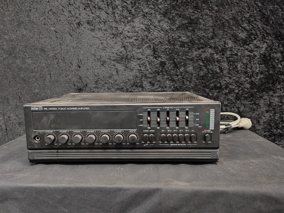 InterM PA-4000 Auction (0189-2555434) | Grays Australia