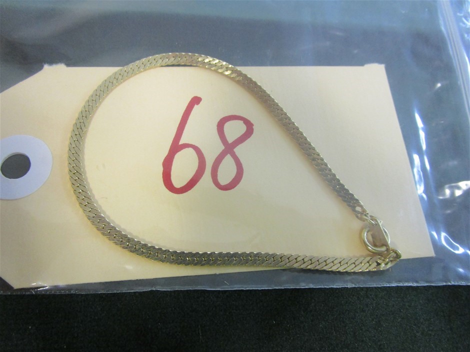 Gold Think Link Bracelet Auction (0052-2556256) | Grays Australia