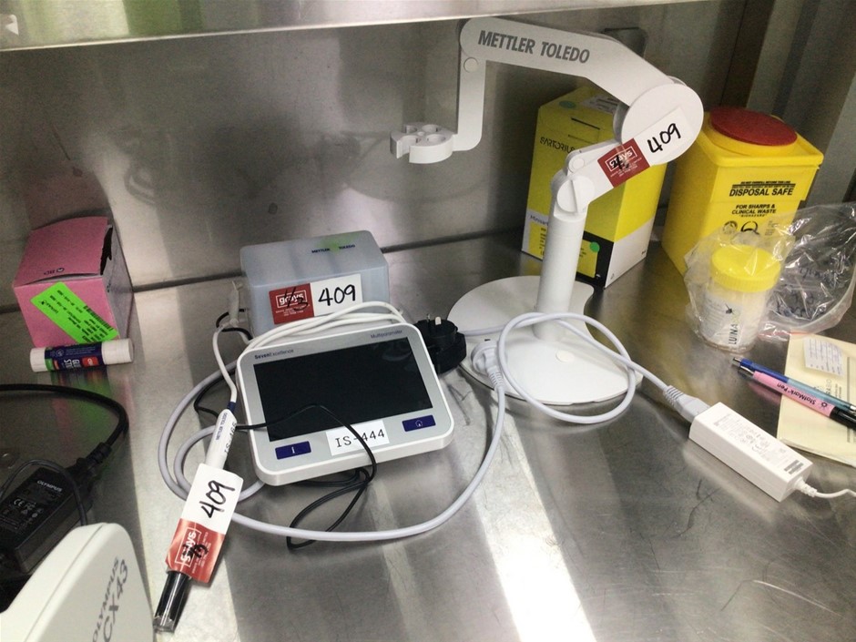 METTLER TOLEDO Multiparameter, sensor & holder Auction (0409-7047503 ...