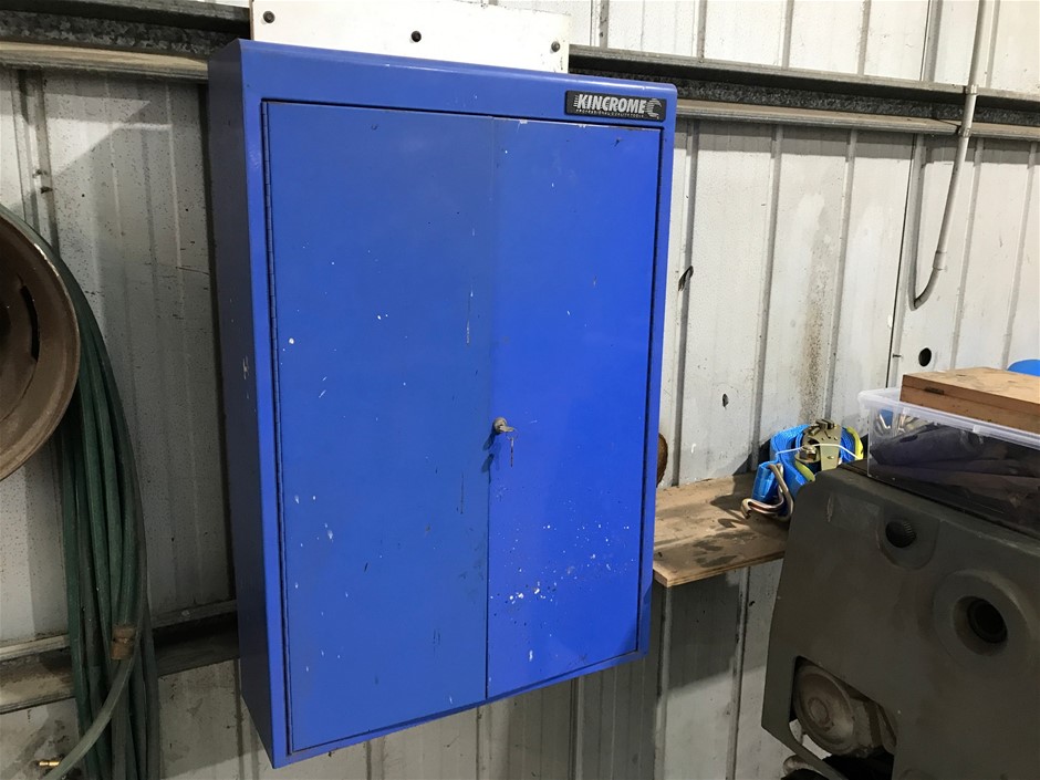 1x Kinchrome Wall Mount Tool Box Auction (0047-3027029) | Grays Australia