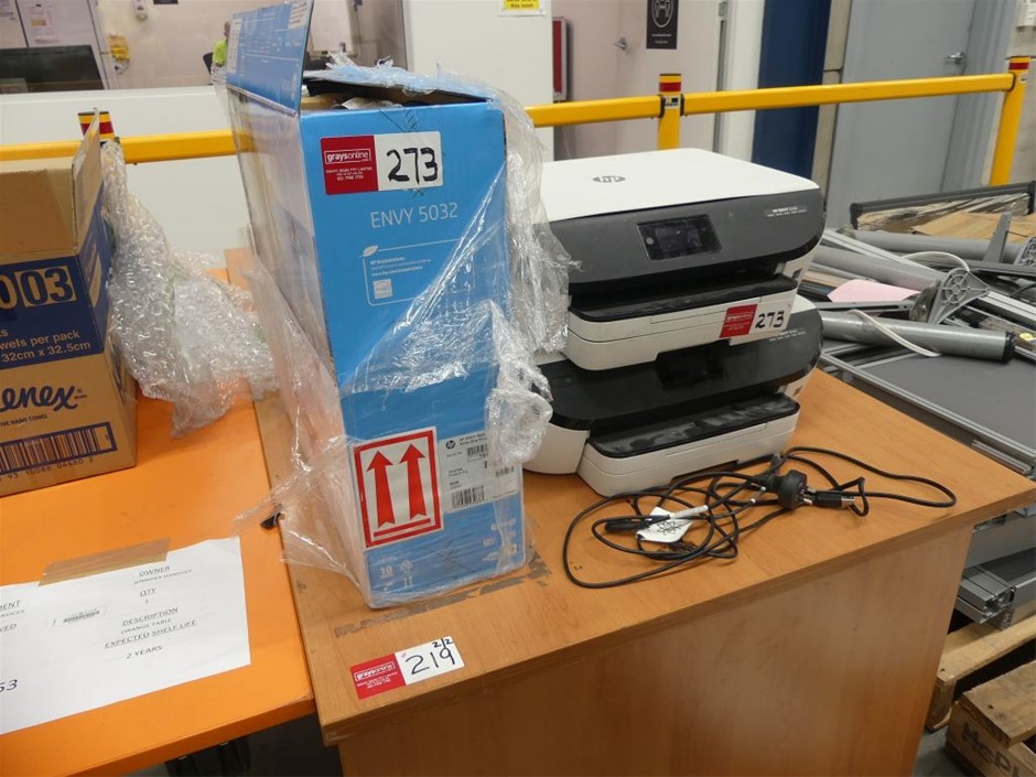 Qty 3 x HP Inkjet Printers Auction (0273-5054116) | Grays Australia