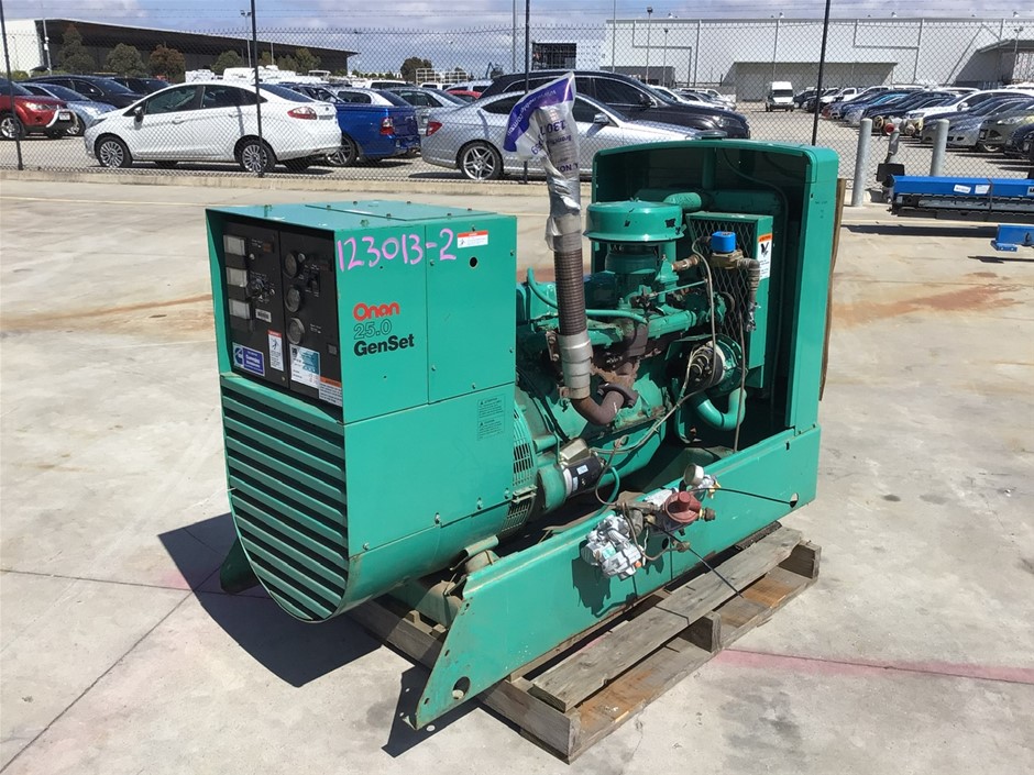 Onan 25.0 GenSet. 25EK 2 1562R Generator Auction (0001-3027065) | Grays ...