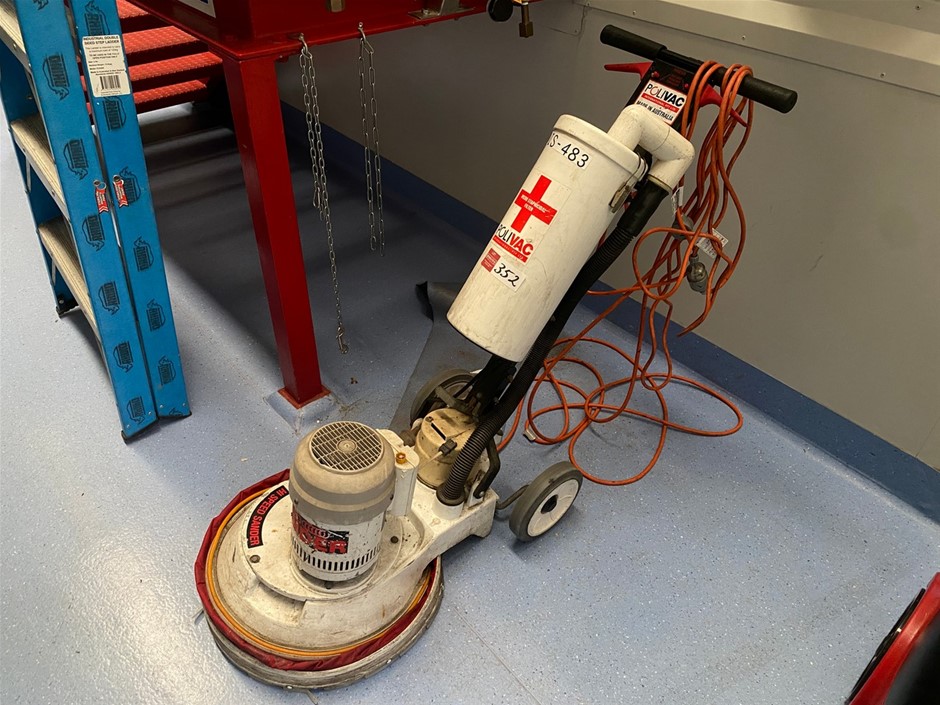 Polivac High Speed Floor Sander Auction (0352-7047379) | Grays Australia