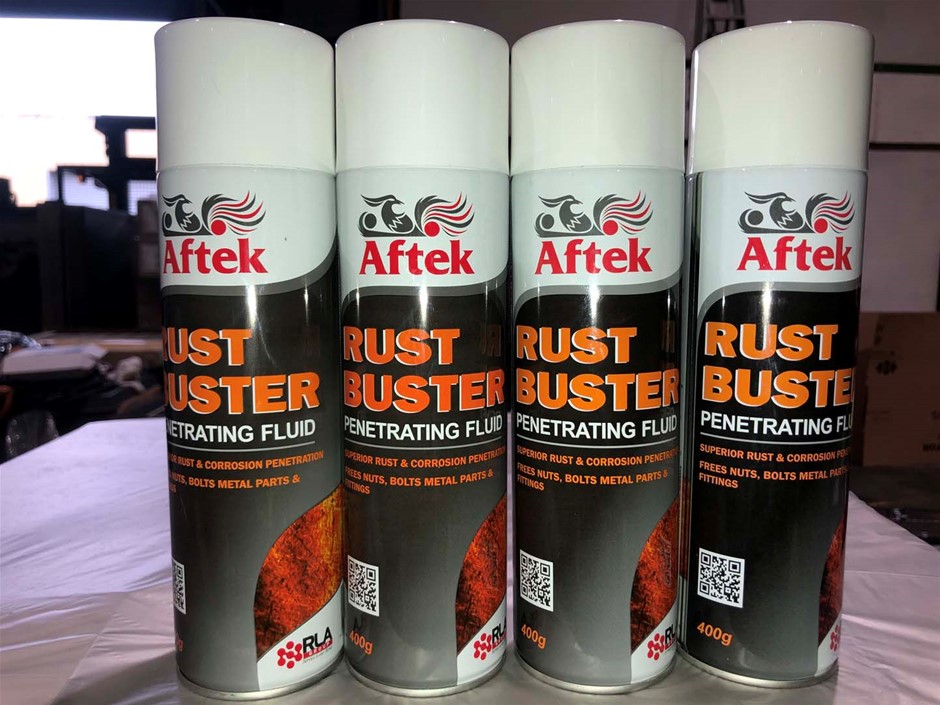 4 X 400Gm Cans Rust Buster Auction (0045-3027015) | Grays Australia