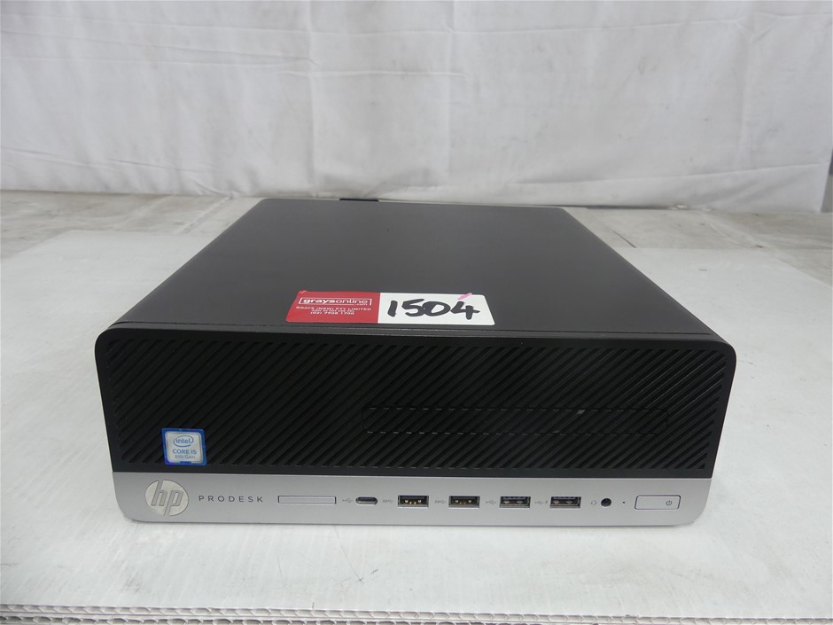 HP ProDesk 600 G4 SFF Small Form Factor (SFF) Desktop PC, Silver/Black ...