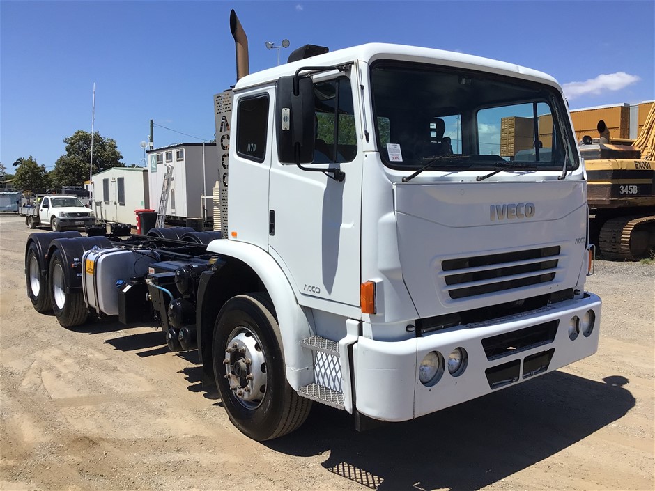 2011 Iveco Acco 6 x 4 Cab Chassis Truck Auction (0001-7047767) | Grays Australia