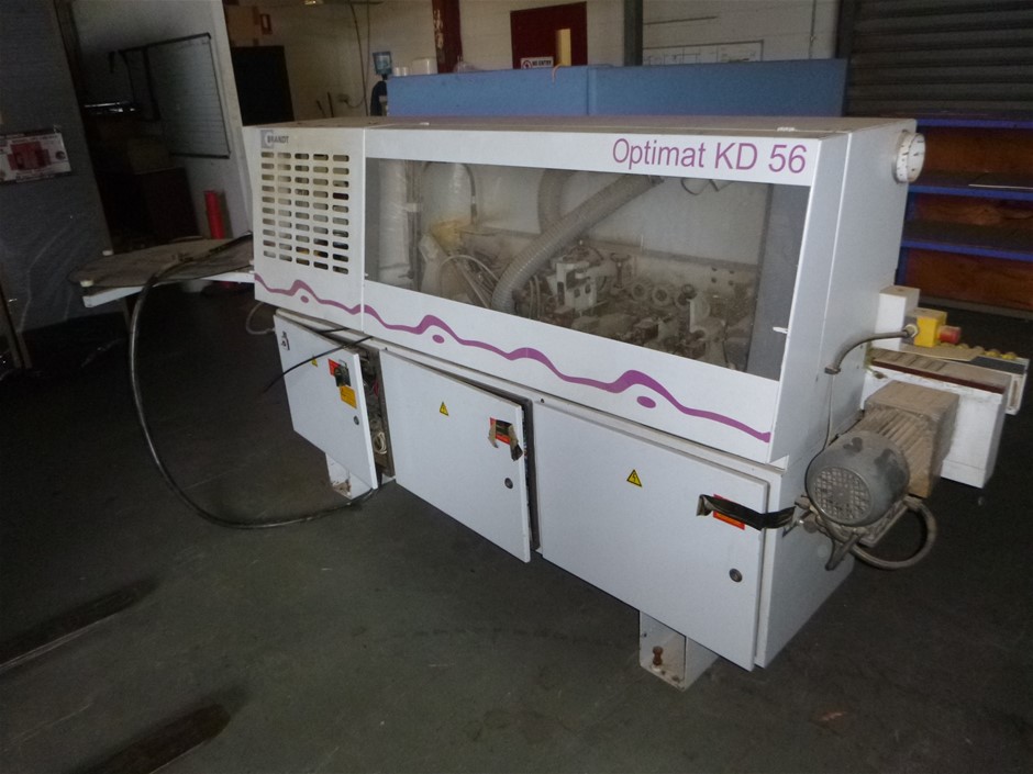 2000 Brandt Optimat KD56 Edge Bander Machine Auction (0006-8018193 ...