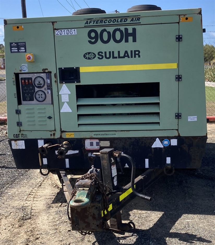2012 Sullair 900HADTQ-CA3 Compressor - 900cfm (Mackay) Auction (0008 ...