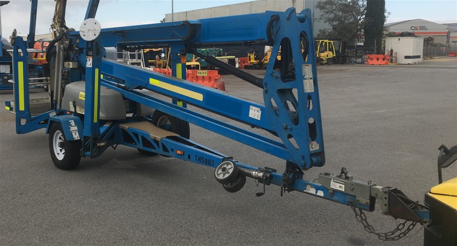 2013 Genie TZ50 Trailer Mounted Boom - 50ft (15.0m) (Kwinana) Auction ...