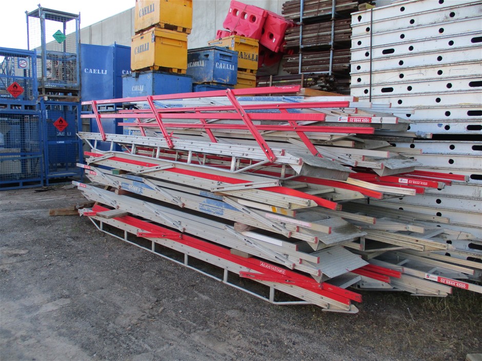 Qty of Adjusta Stairs Temporary Stairs Auction (0103-3027032) | Grays ...
