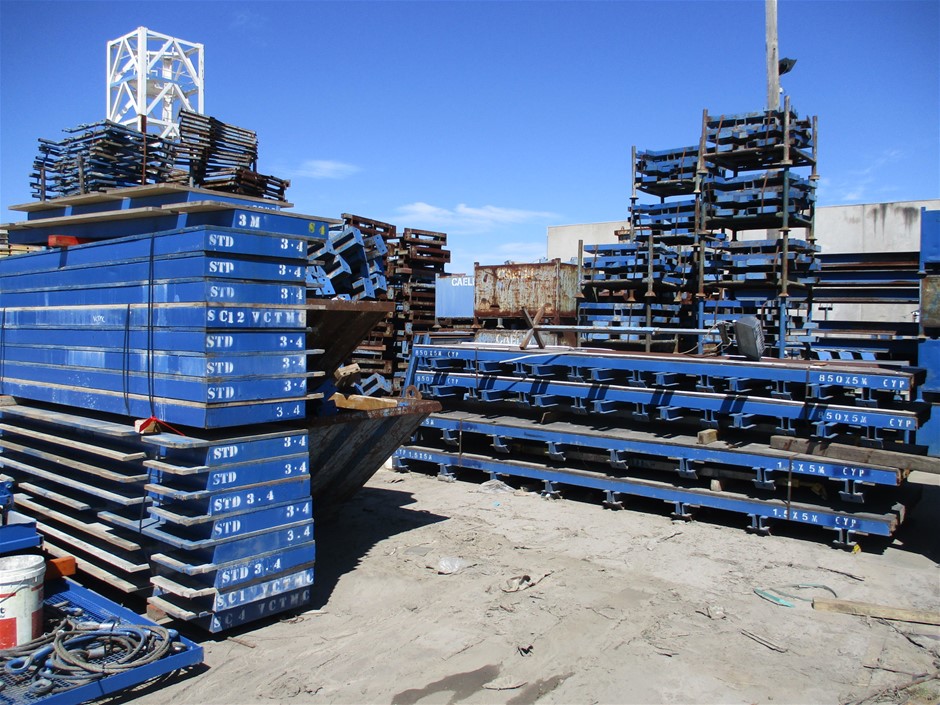 Large Qty of Steel Formwork Auction (0024-3027036) | Grays Australia